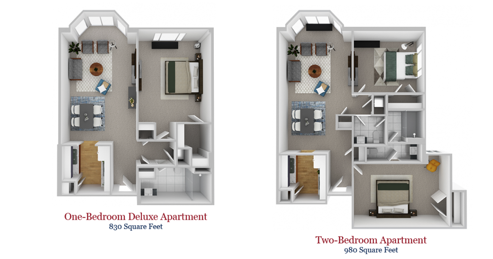 Get a Lifelike Look at Springmoor’s 19 Distinct Floor Plans with These ...