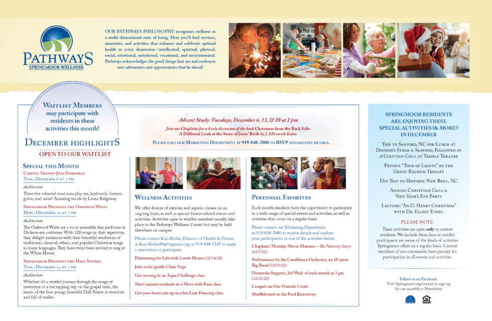 Events - Springmoor Retirement Community